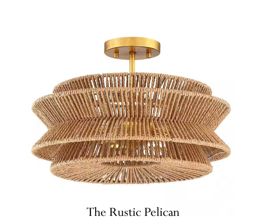 Modern Chandelier-Coastal-Boho-Farmhouse-Rustic-FREE SHIPPING - The Rustic Pelican