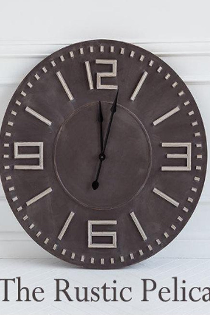 Clocks-Large Clocks-Wall Clocks-Wood Clocks-Rustic-Farmhouse-FREE ...