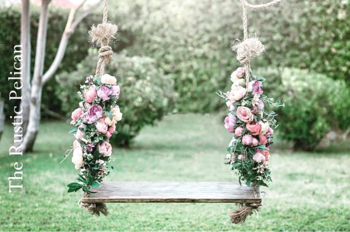 Rustic farmhouse barnwood style swing - The Rustic Pelican
