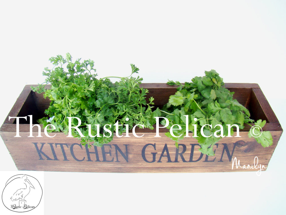 Modern Rustic-Wood Planter Box-Modern Farmhouse Home Decor-Free ...